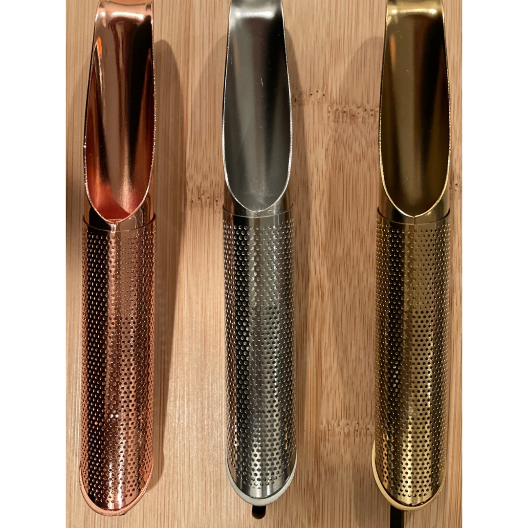 Rose Gold Sliding Tea Infuser – The Herbal Scoop